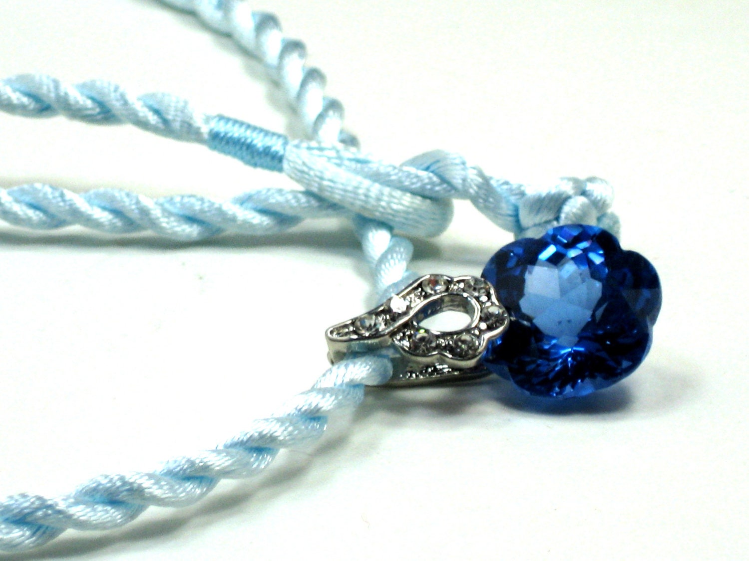 Blue Topaz Gemstone Flower London Blue Topaz Fancy Cut Flower - Etsy