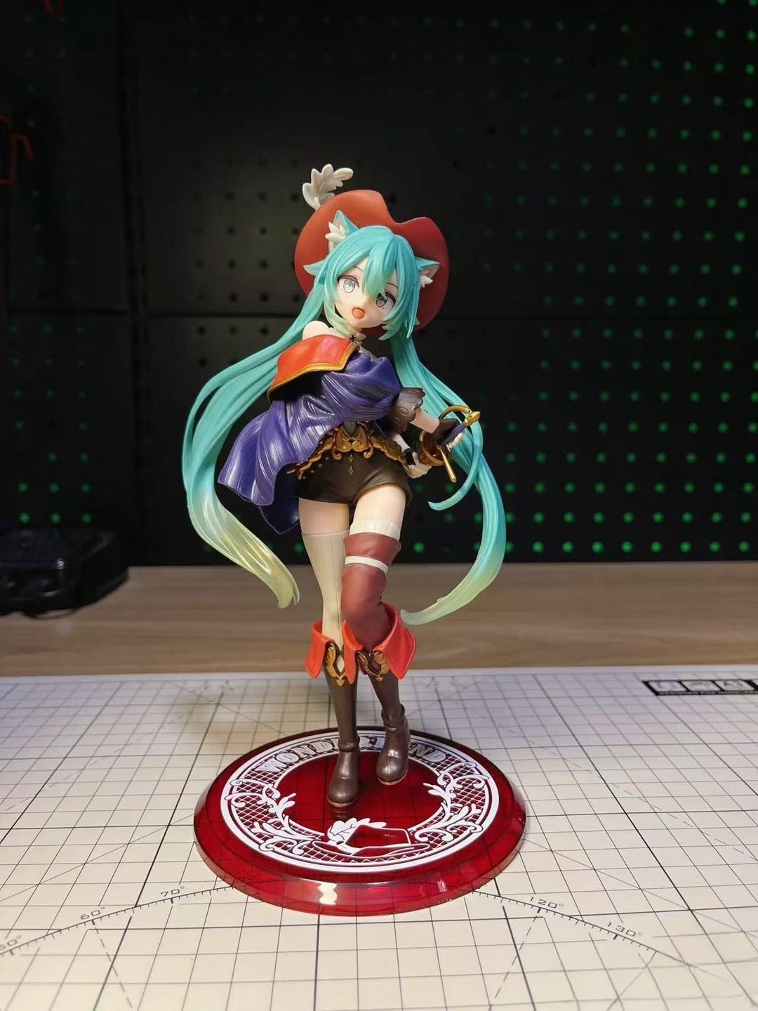 Hatsune Miku Pirate Cat Ear Version Figure - 7" Vocaloid Miku Statue ...