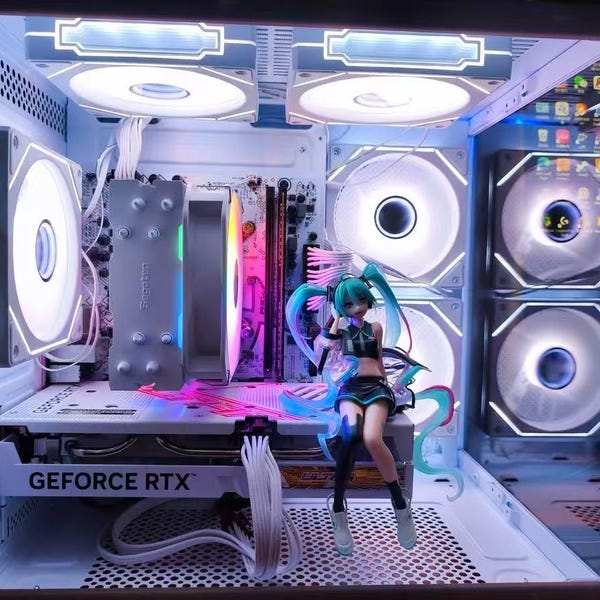 Hatsune Miku Sitting Figure - Etsy