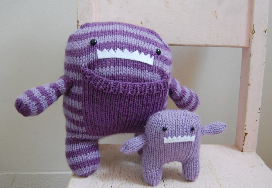 Mama & Baby Monsters Stuffed Animal - Etsy