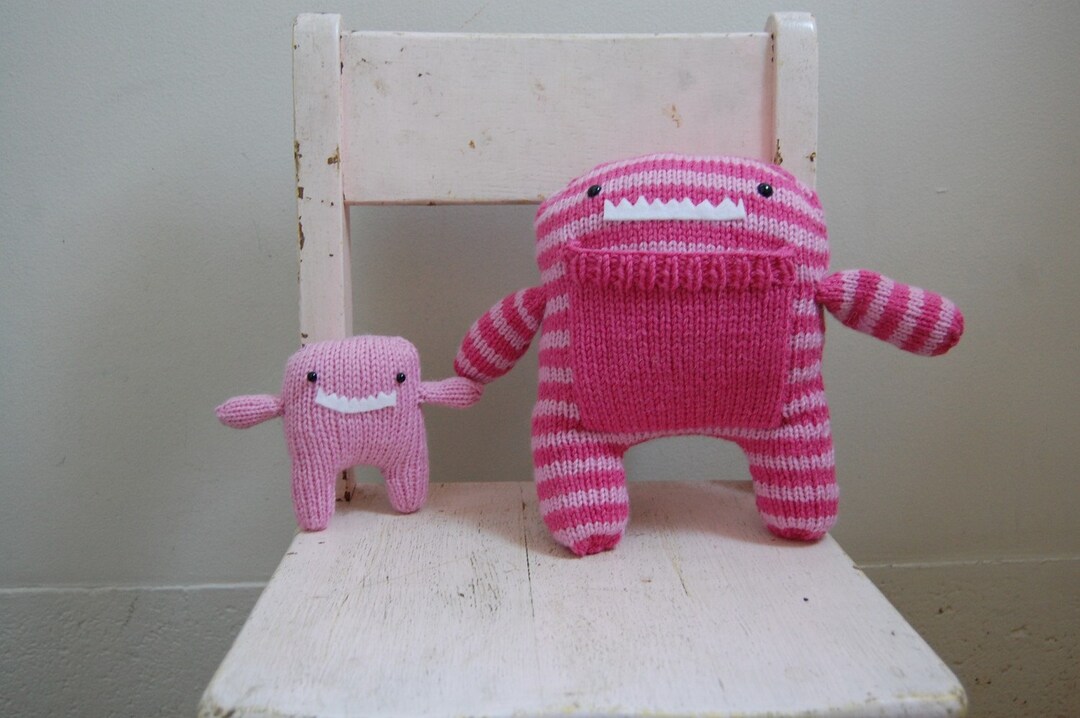 Mama & Baby Monsters Stuffed Animal - Etsy