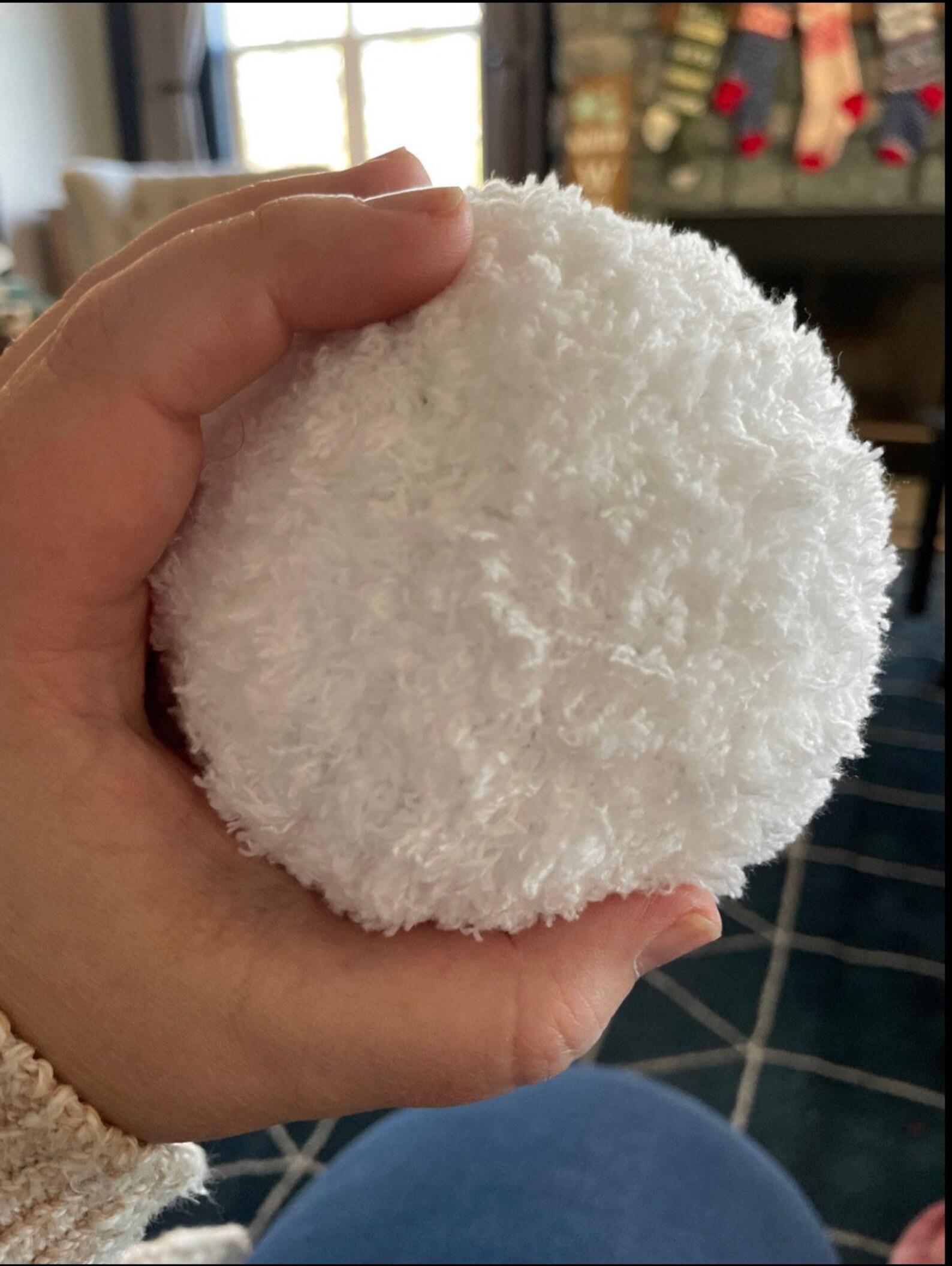 Handmade Indoor Snowball Fight // Set of 6 Large Snowballs - Etsy