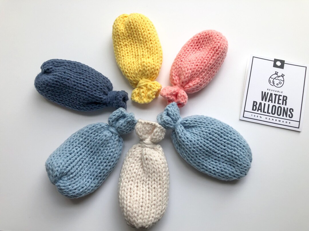 Reusable Hand Knitted Water Balloons - Etsy