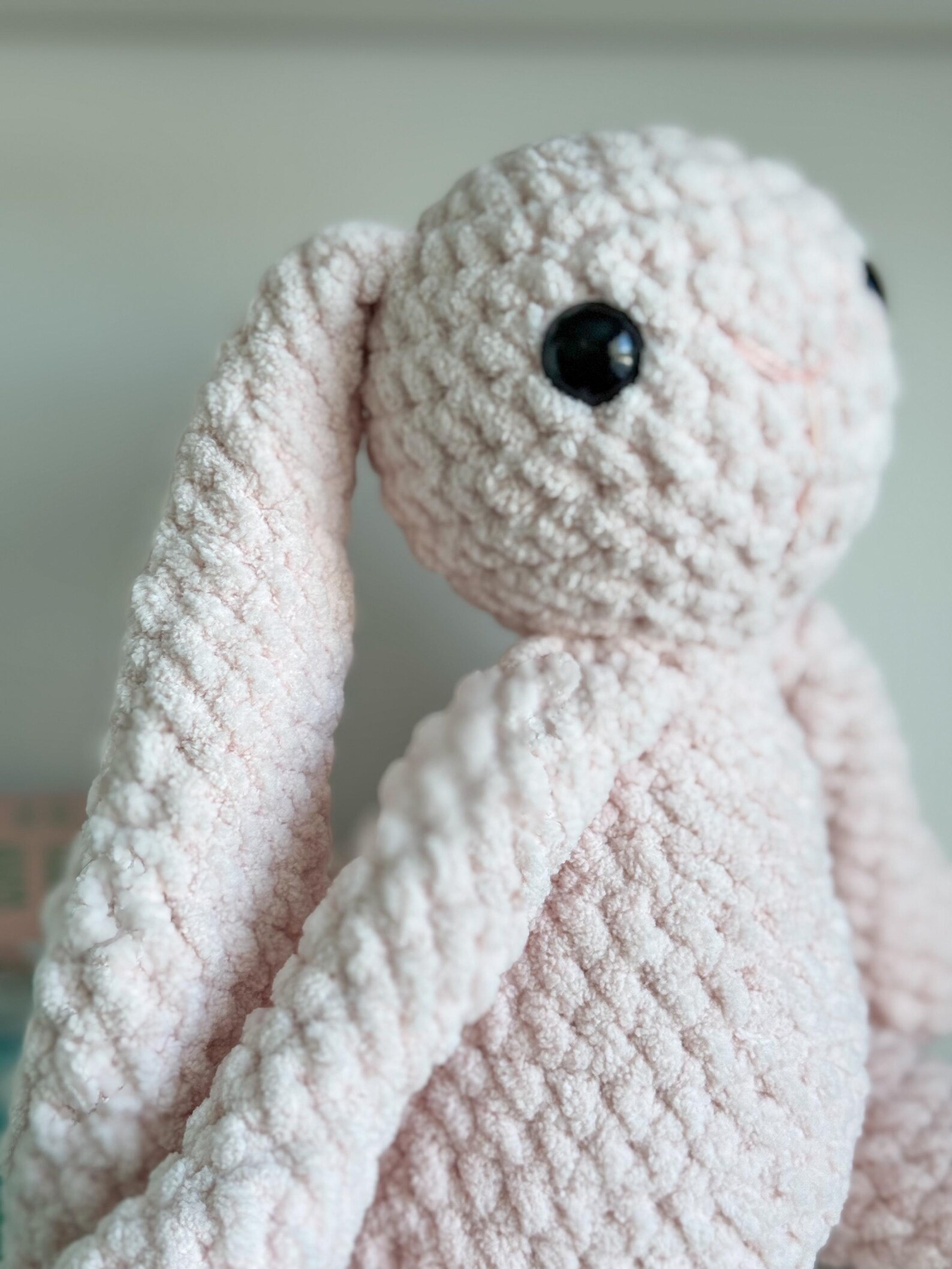 Large Floppy Boho Stuffed Bunny Toy - Etsy