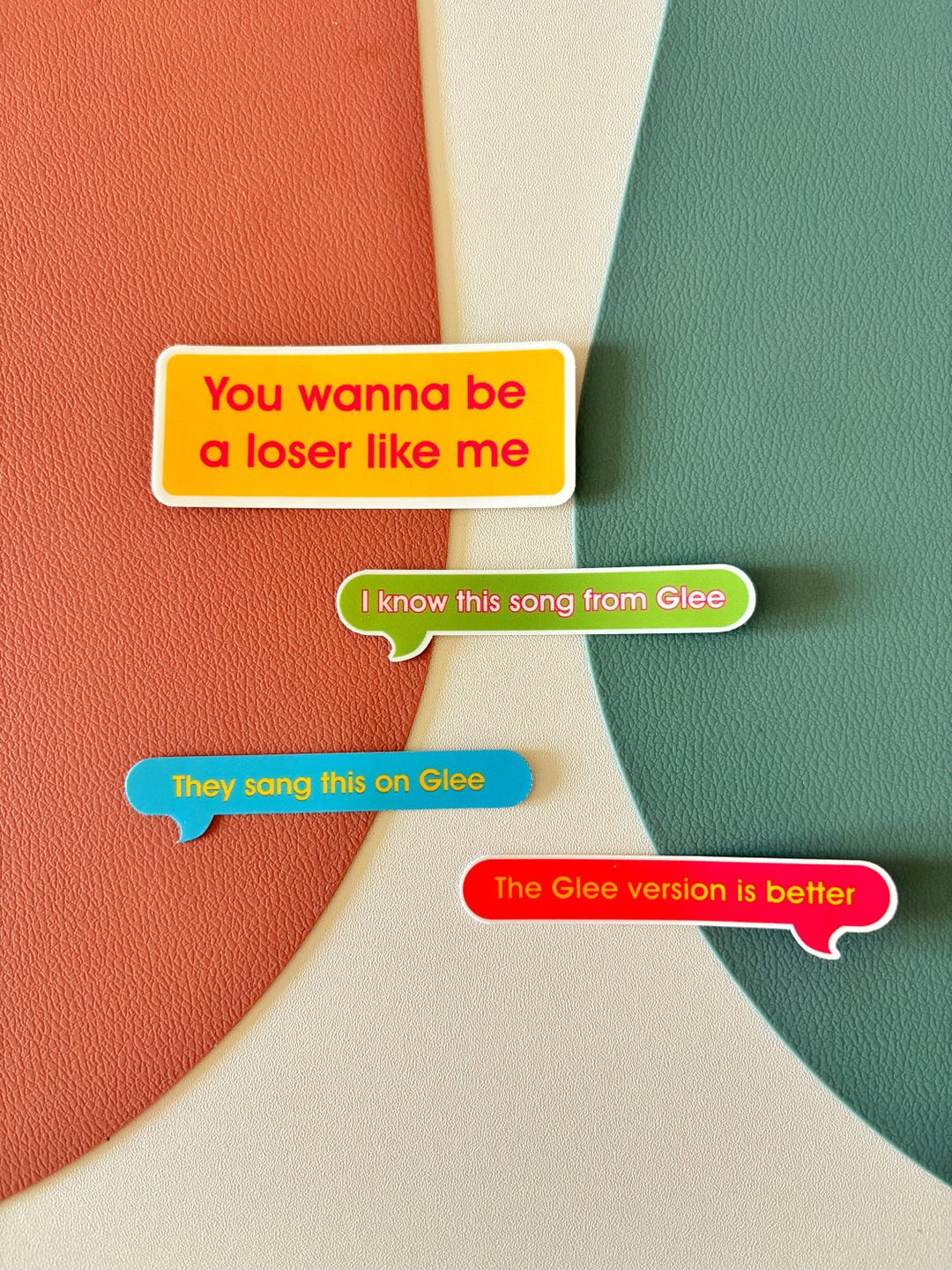 Funny Glee Vinyl Sticker Packs for Waterbottles, Laptops, Notebooks ...