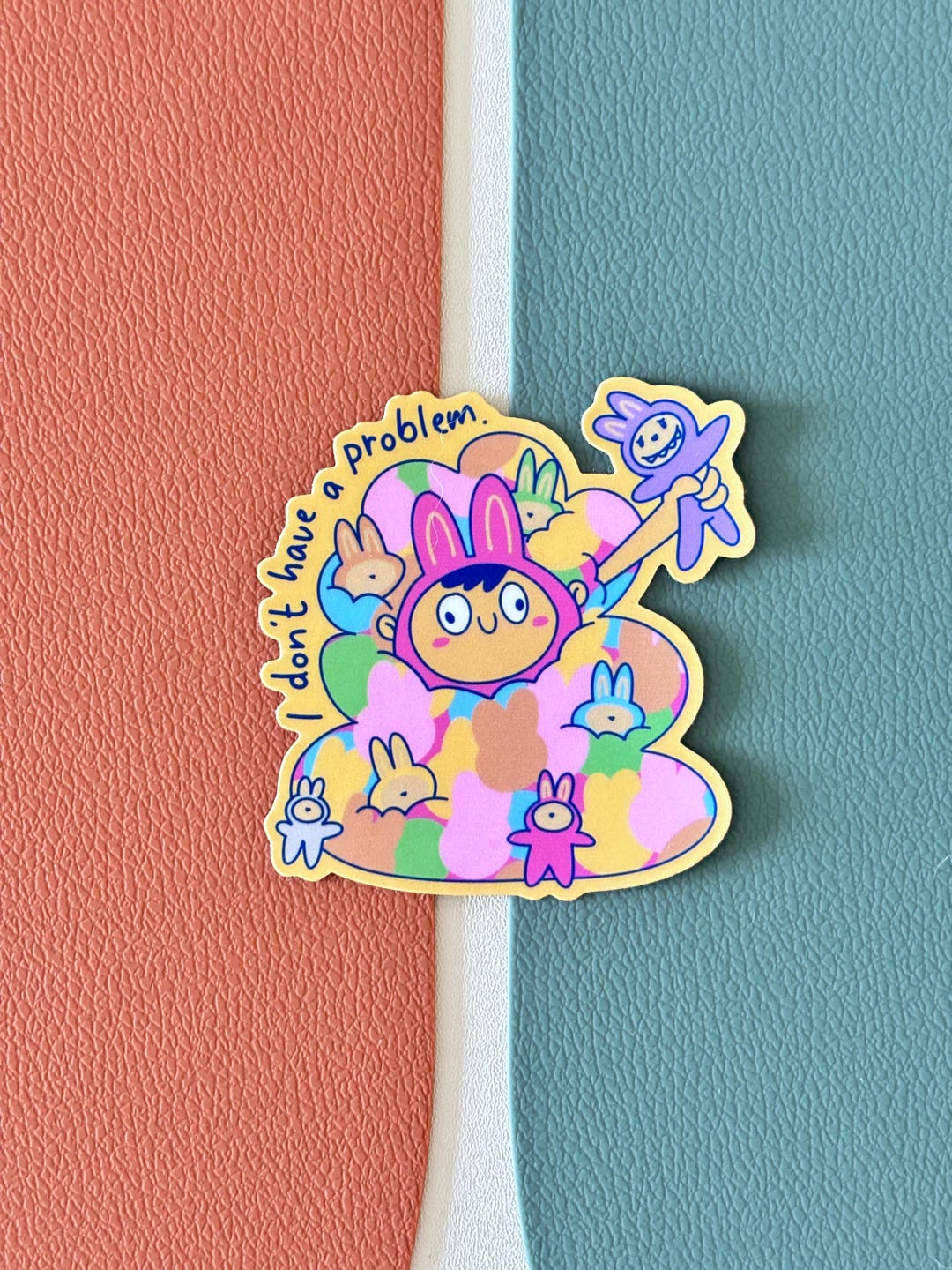 Cute Labubu Vinyl Sticker Packs for Waterbottles, Laptops, Notebooks ...