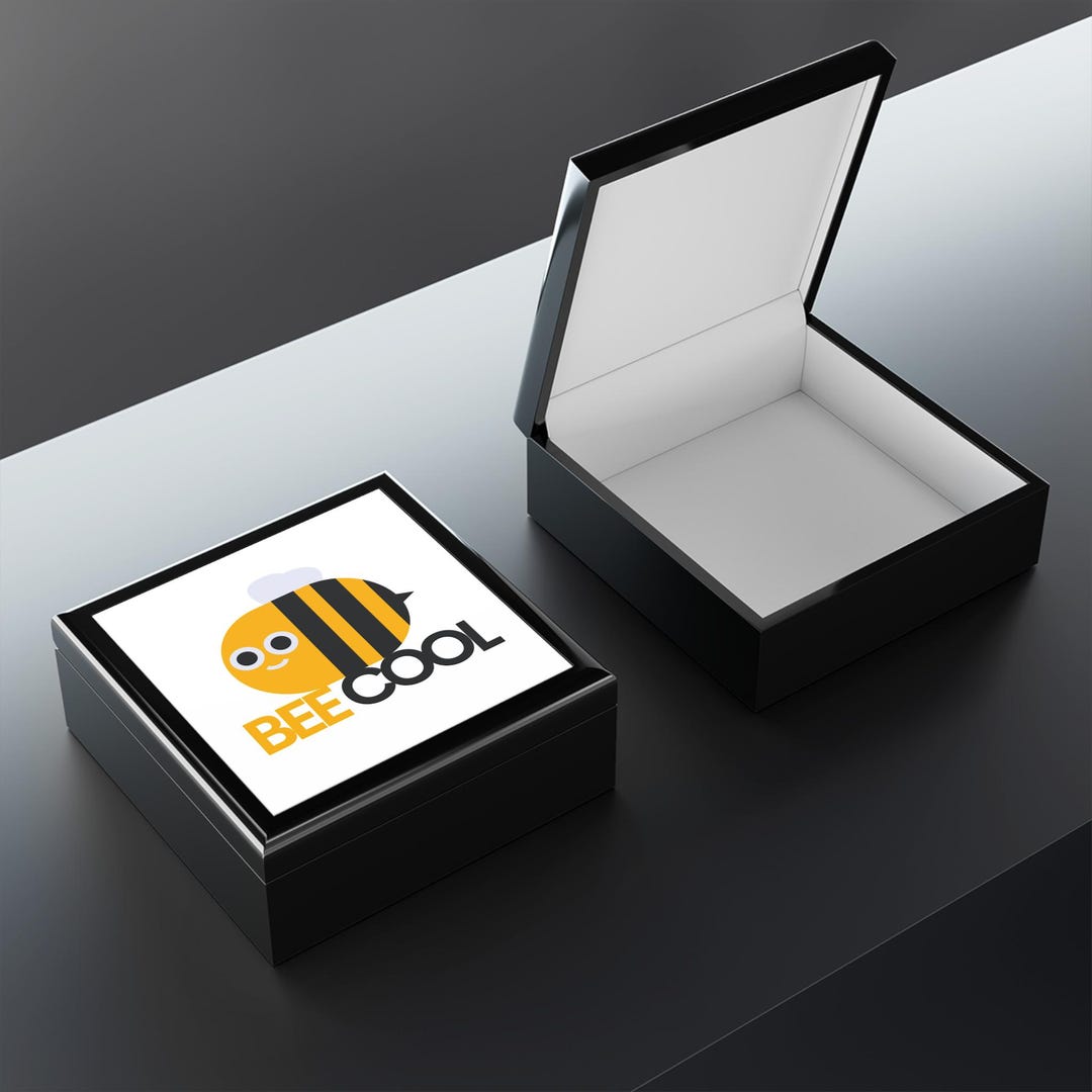 Bee Cool Jewelry Box, Cute Bee Organizer, Gifts for Bee Lovers, Fun ...