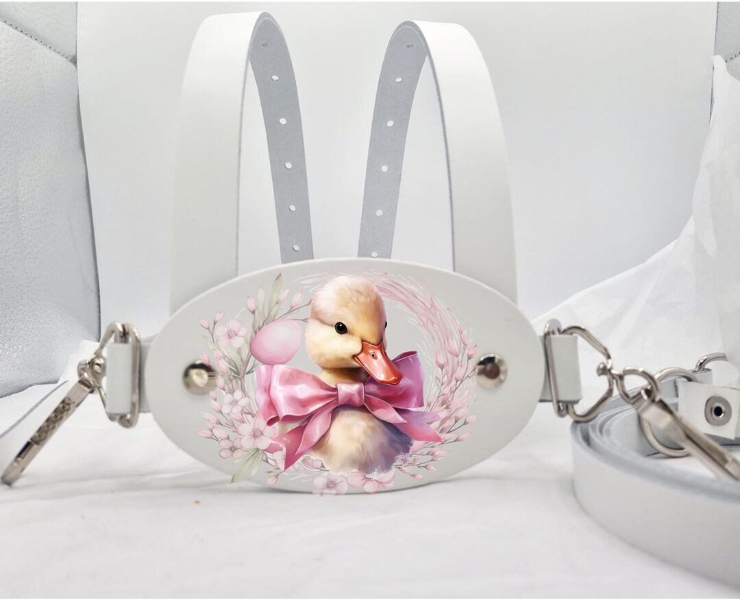Genuine White Leather Toddler Safety Harness Walking Reins With ...