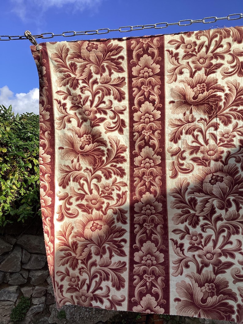 Antique French Fabric, Rework, Reuse, Slow Stitching, Textile Art ...