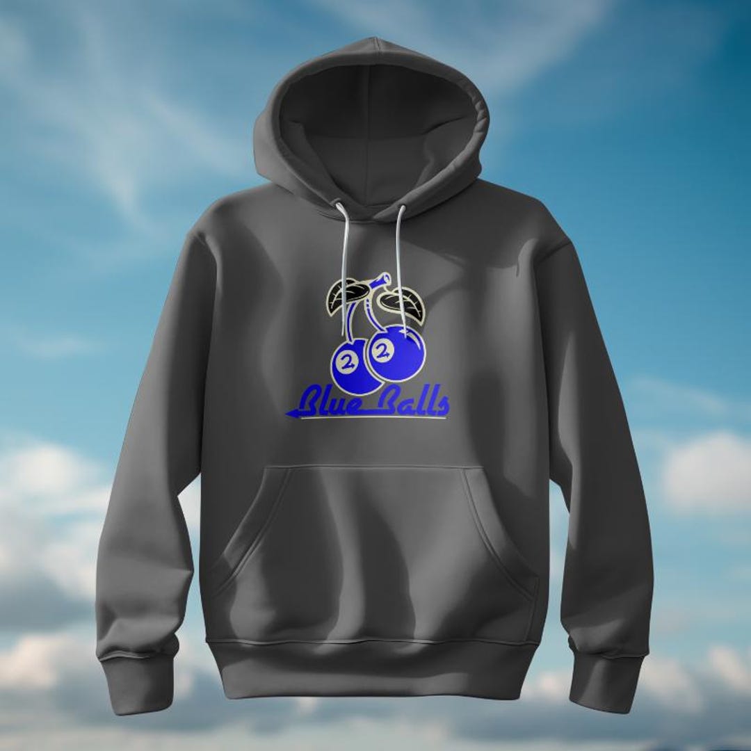 Hoodie Eight Ball Blue Ball - Etsy