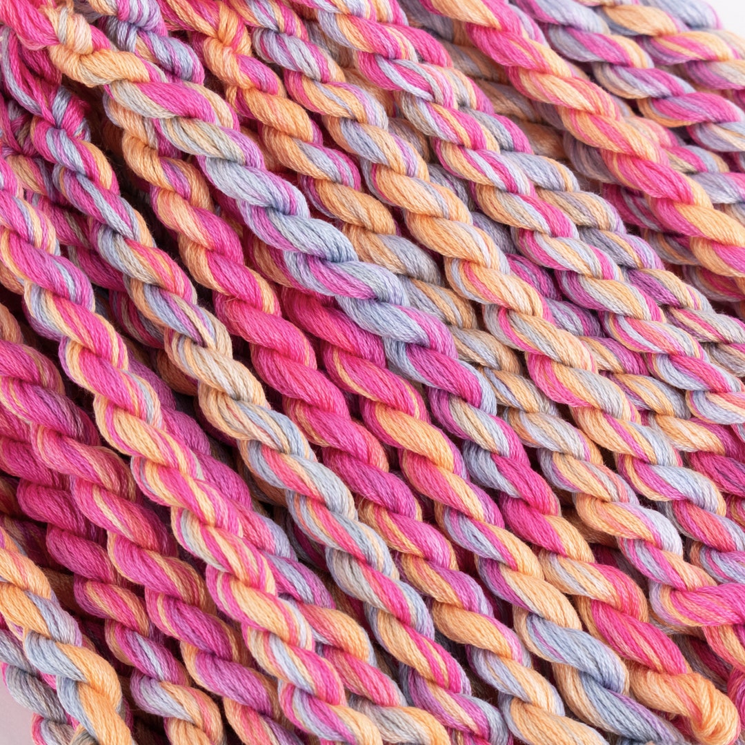 Spring Colours, Pink Thread, Orange Perle Cotton, Pink Embroidery Floss ...
