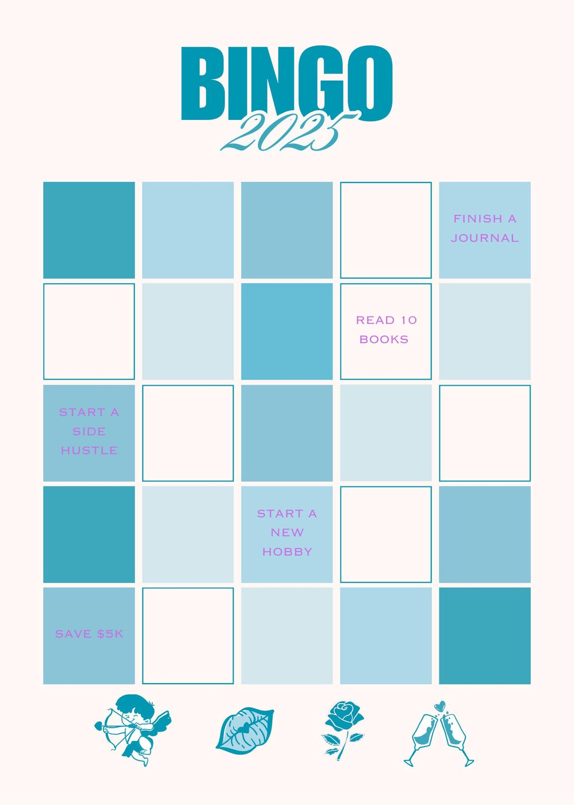 2025 Bingo Printout - Etsy