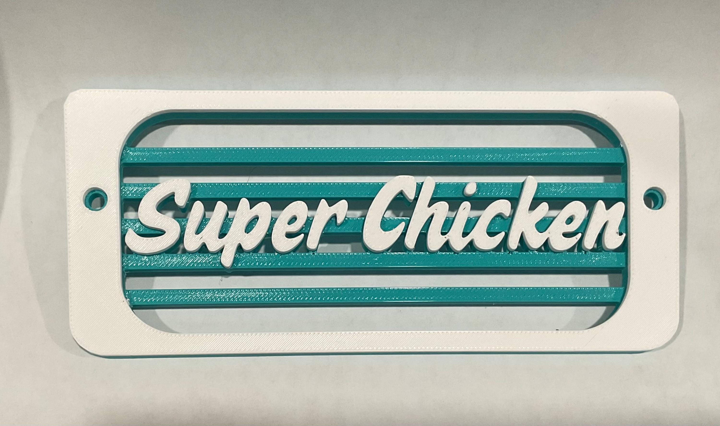 Kawasaki Sport Cruiser / Super Chicken Rear Vent Cover – Custom Super ...