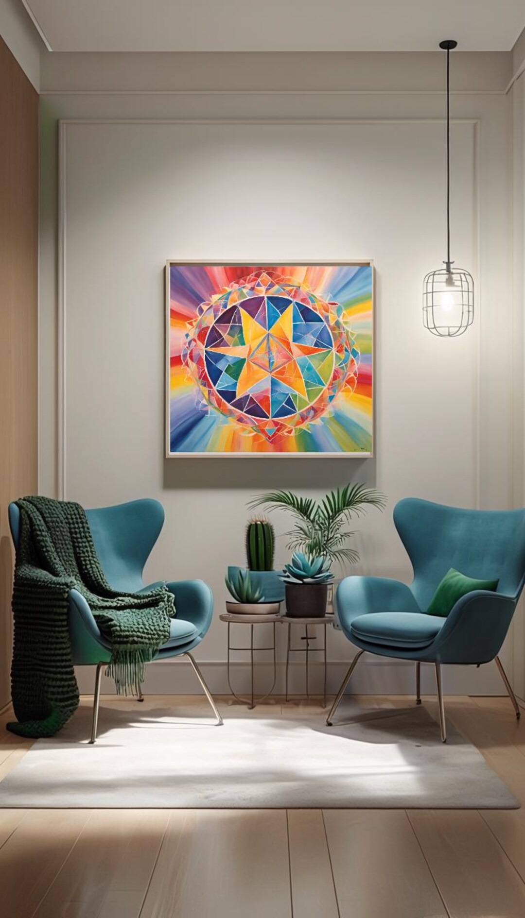 Psychology Decor - Self Growth Poster - Enneagram Wall Art - Abstract ...