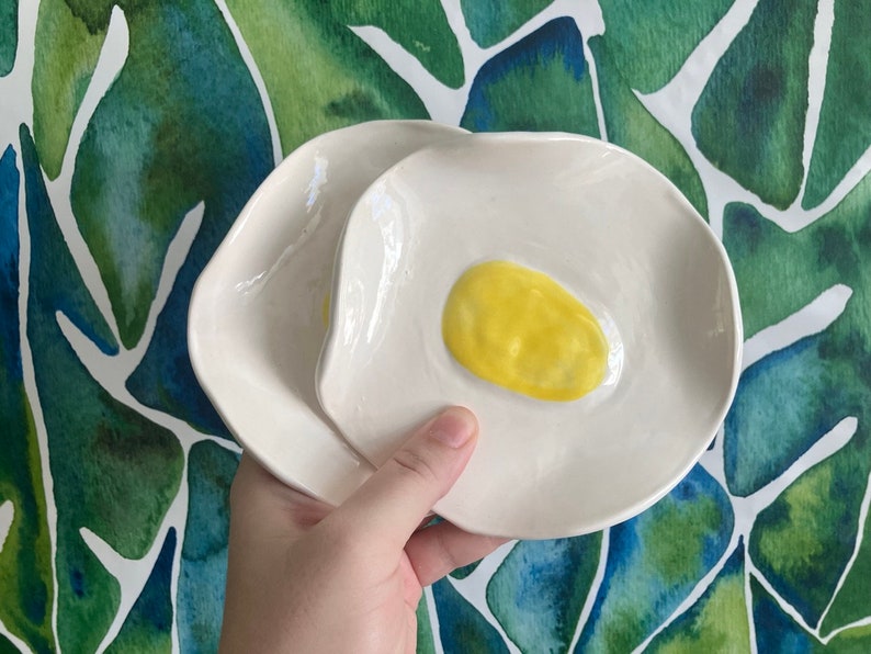 Fried Egg Spoon Rests - Etsy