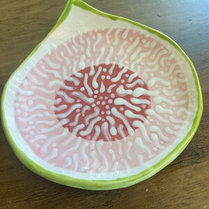 Handmade Ceramic Fig Plate - Fruit Plate - Etsy