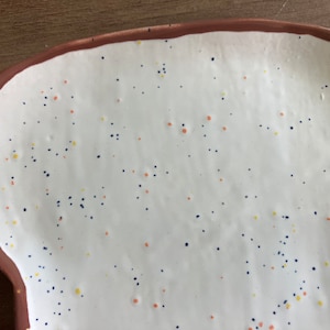 Ceramic Toast Plate Set - Etsy