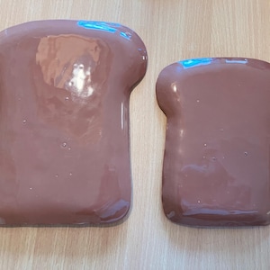 Ceramic Toast Plate Set - Etsy