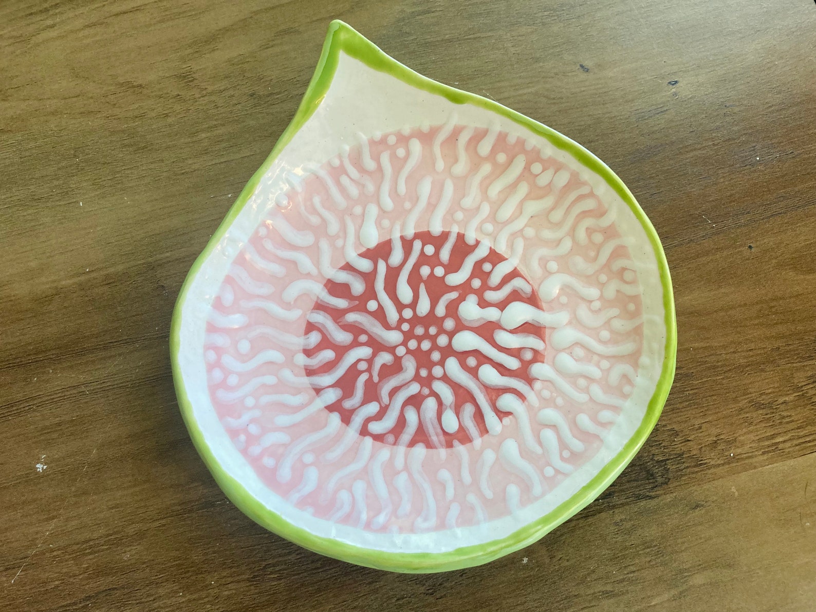 Handmade Ceramic Fig Plate Fruit Plate - Etsy