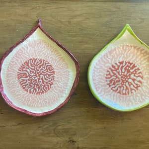 Handmade Ceramic Fig Plate - Fruit Plate - Etsy