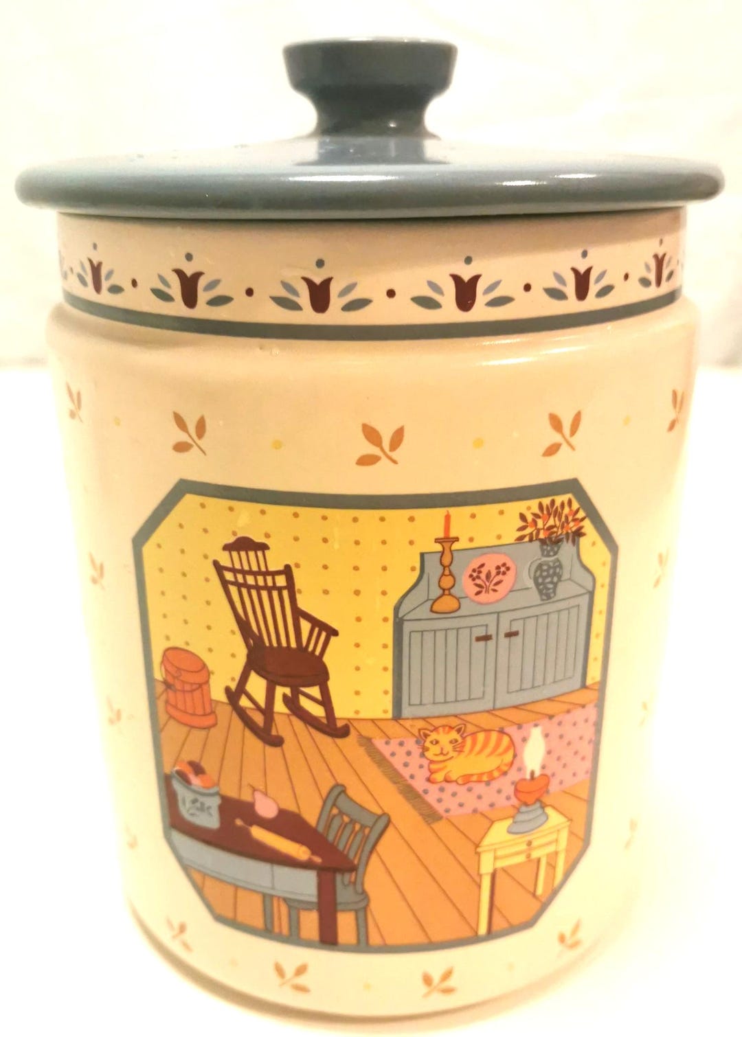 Our Home Canister National Housewares David Davir Kitchen Jar Rocking ...