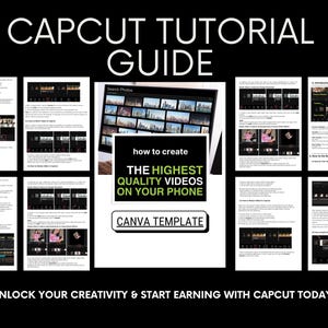 Capcut Tutorial Guide for Beginners | Social Media Video Editing ...