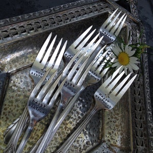 Happy Birthday Fork - Etsy