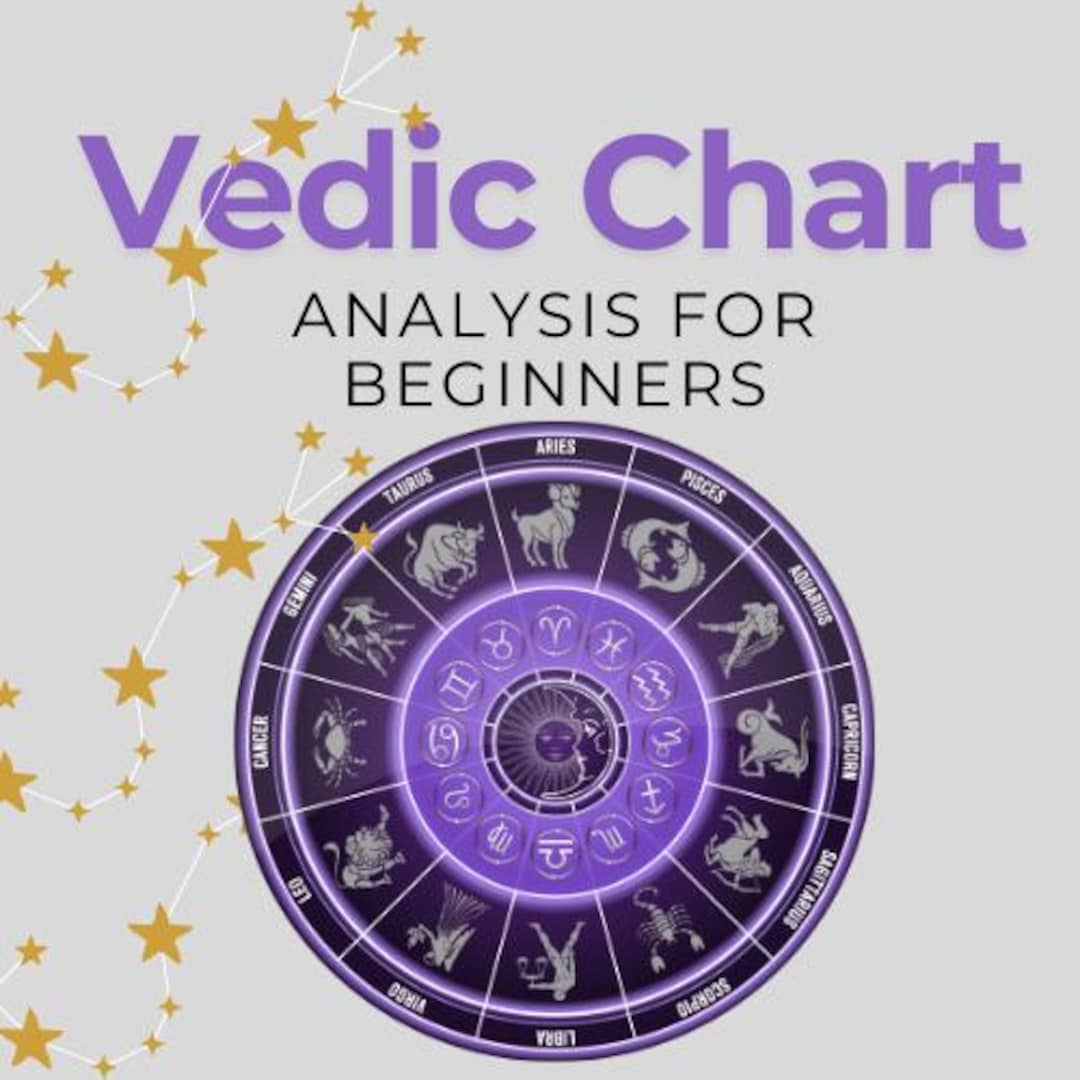 VEDIC ASTROLOGY CHART- Reading for Beginners / Astrology / Hindu ...