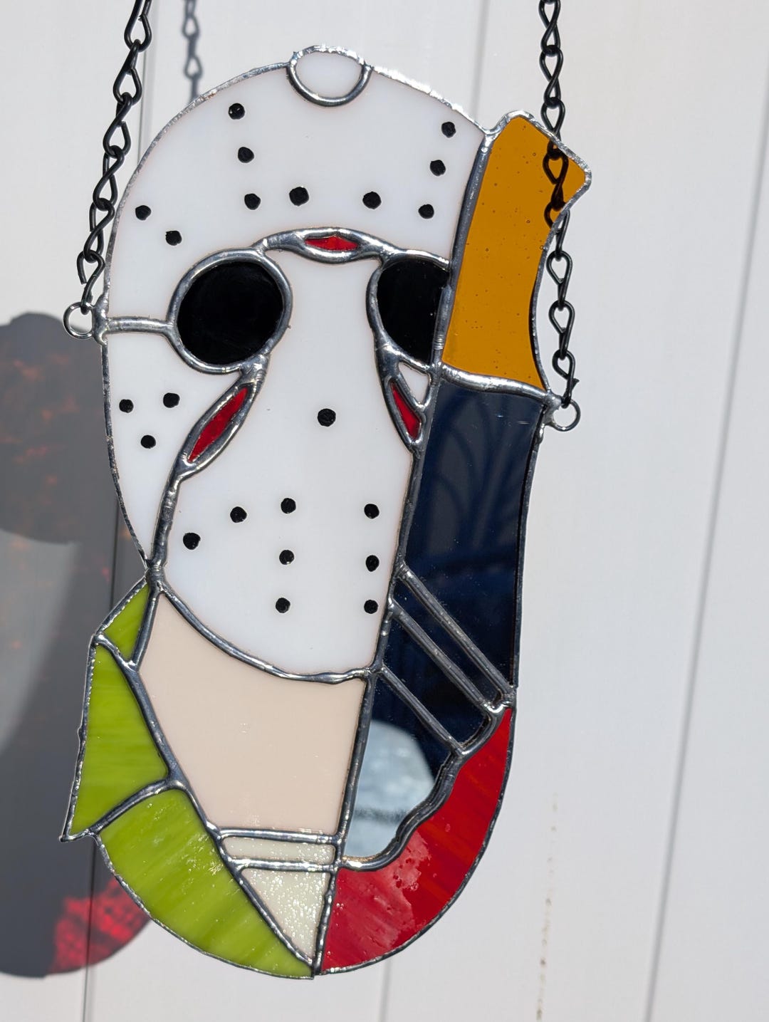Jason Voorhees Friday the 13th Stained Glass - Etsy