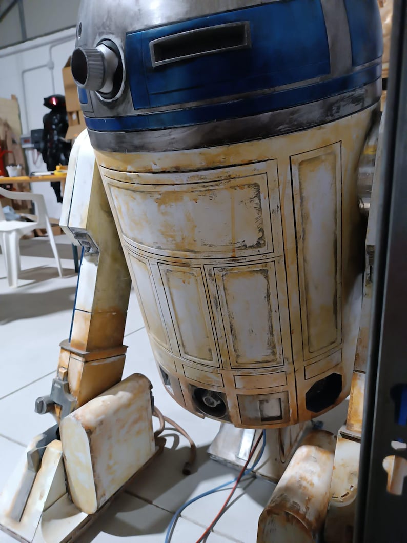 R2-D2 Life-size 1:1 Replica • Handmade Display Droid • 3D Printed ...