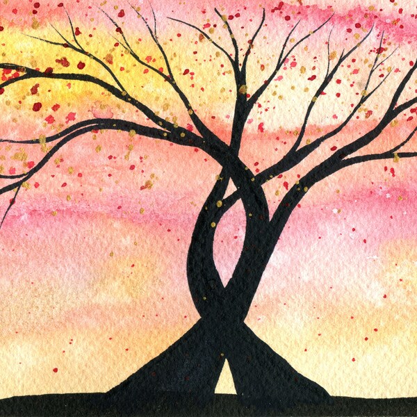 Entwined Trees - Etsy