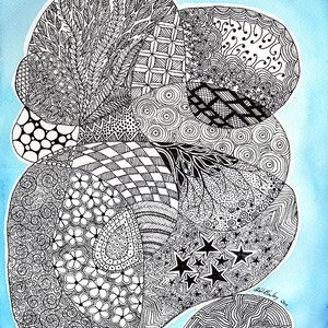 Watercolor Painting Art & Collectibles reptile art watercolor rainbow ...