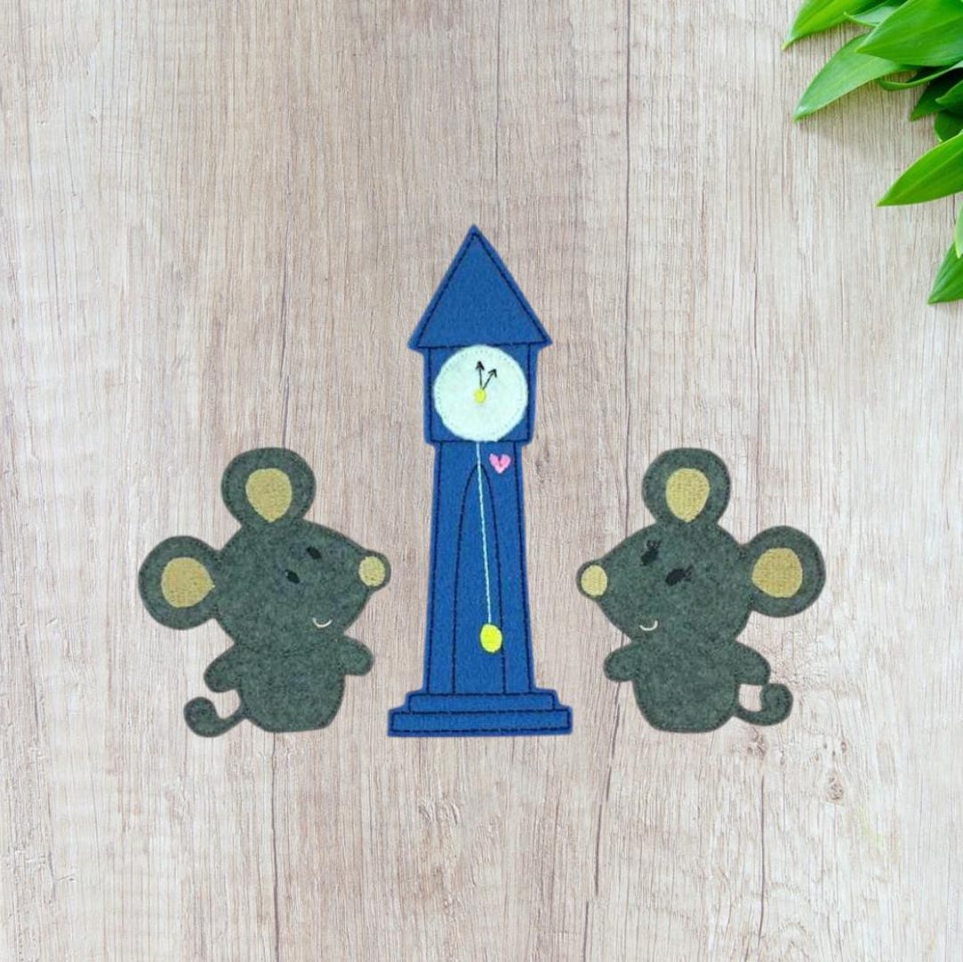 Mouse Finger Puppets Set | Nursery Rhyme | Animal Finger Puppet ...