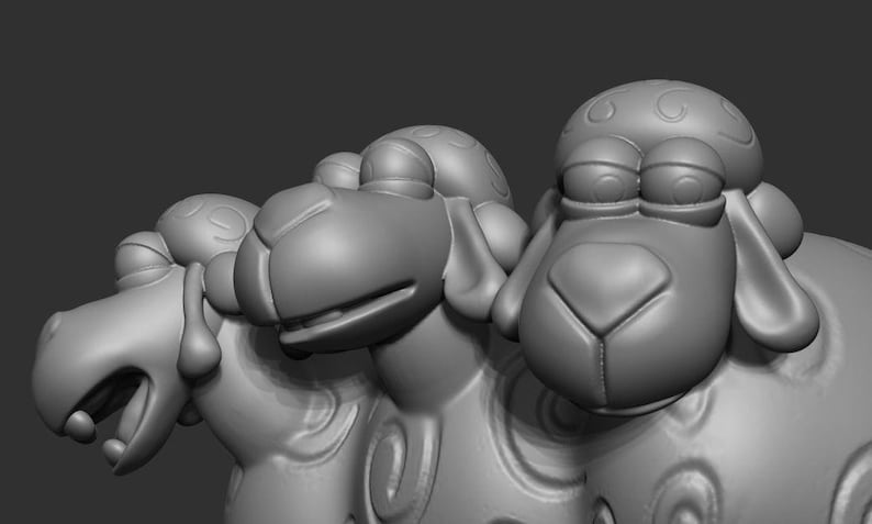 Billy Goat and Gruff Bo Peep Sheep Toy Story 4 - 3D STL Printable File ...