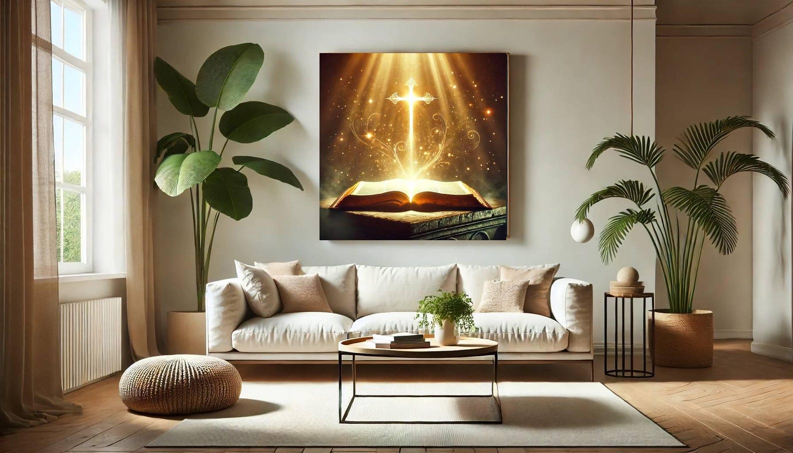 Sacred Bible Illustration – Sacred and Luminous Art, High Vibrational ...