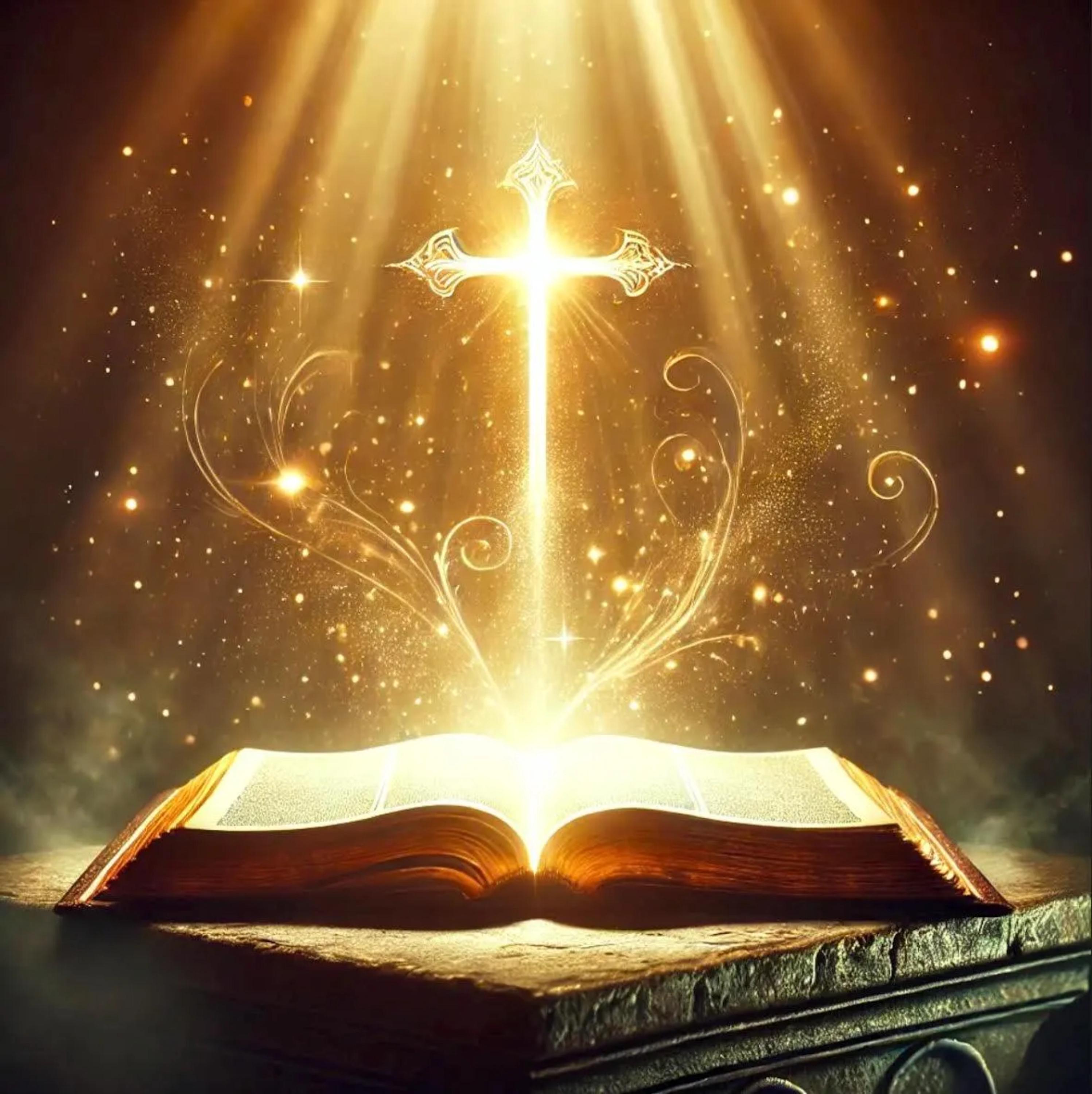 Sacred Bible Illustration – Sacred and Luminous Art, High Vibrational ...