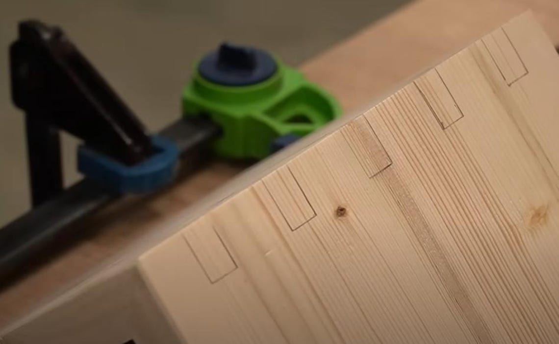 Box Joints| Corner Routing Jig | Universal | for Splines in Mitred ...