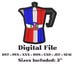 Greca Bandera Dominicana, Embroidery Machine File. - Etsy