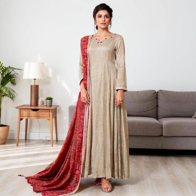 Anarkali Flare Suits - Etsy