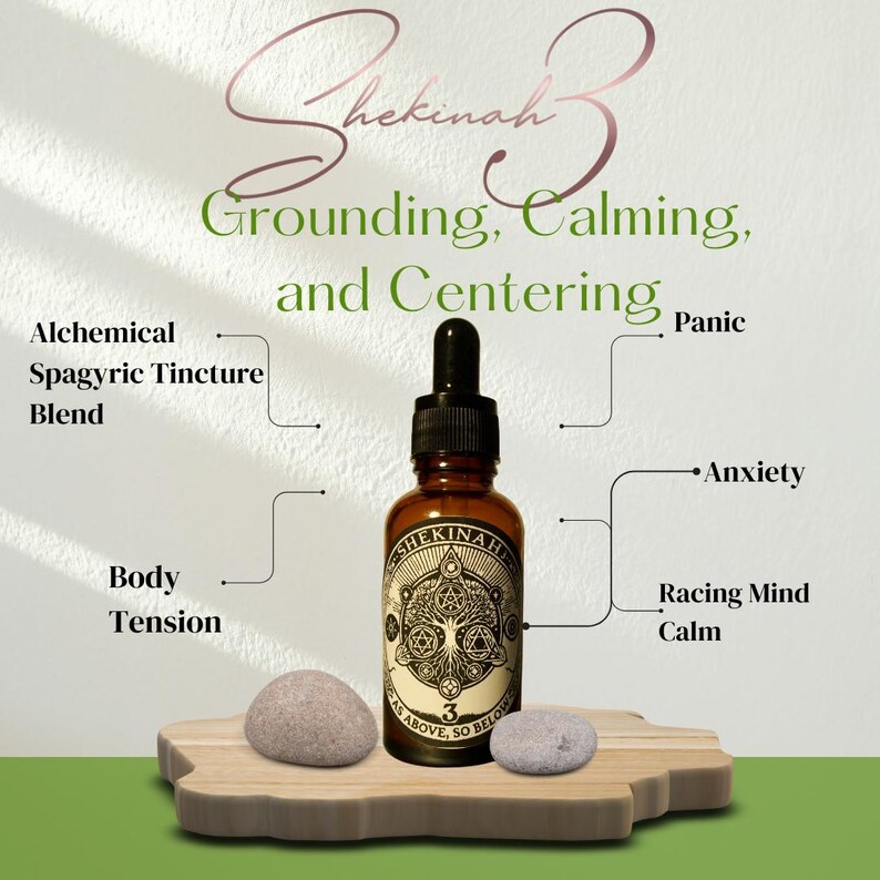 Panic and Anxiety Support: Calming, Centering, Grounding Spagyric ...