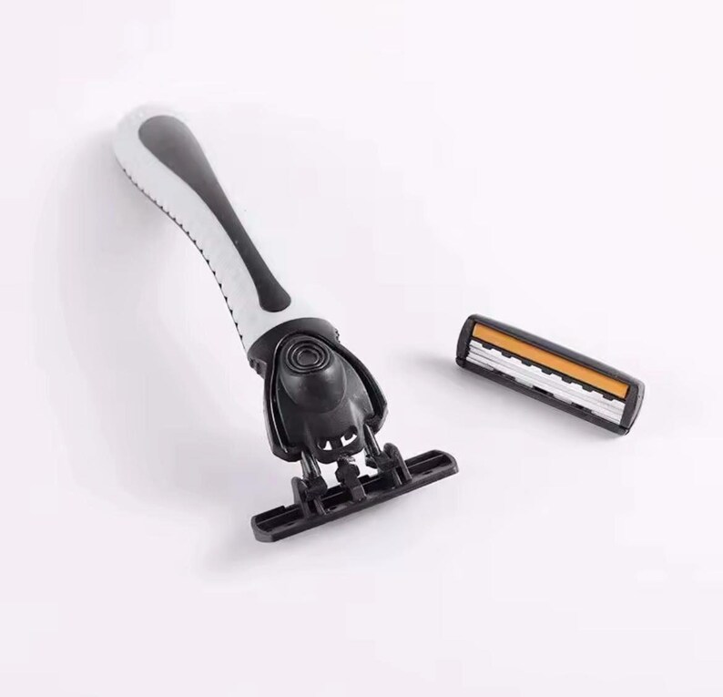 Razor Shaving Three Layer Shaver Reusable Razor Imported Blade Multi ...