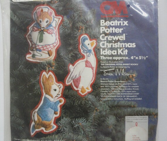 Beatrix Potter Peter Rabbit Jemima Puddle Duck Mrs - Etsy