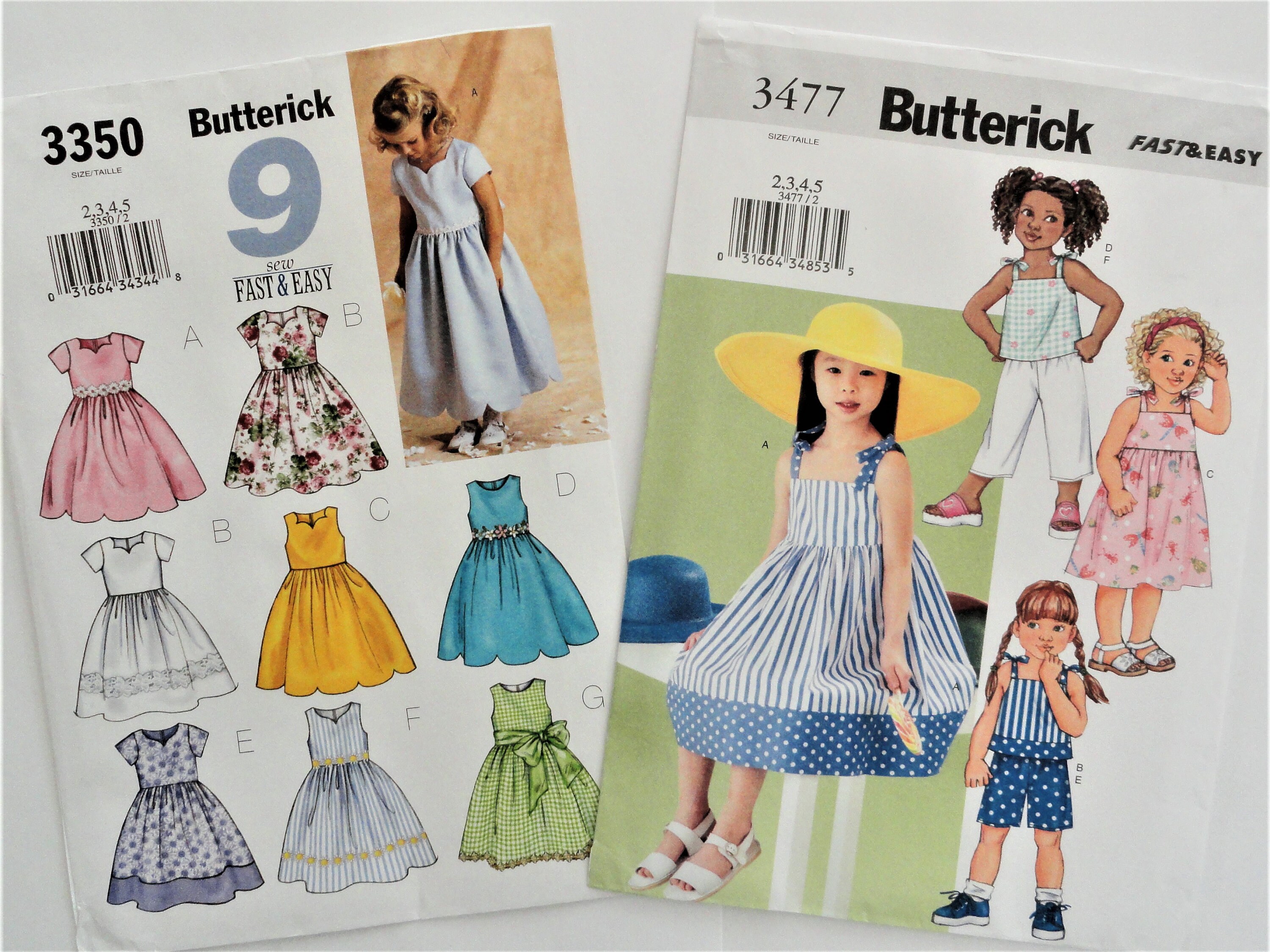 Sewing & Needlecraft Sewing & Fiber Sewing UNCUT 80s Butterick 3350 ...