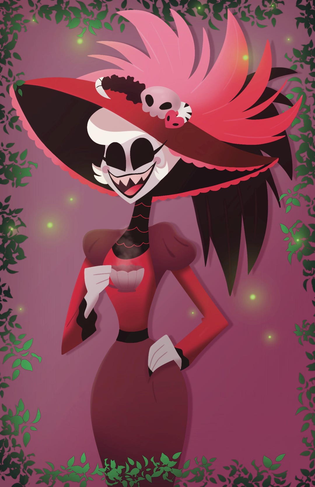 Hazbin Hotel Rosie Art Print - Etsy