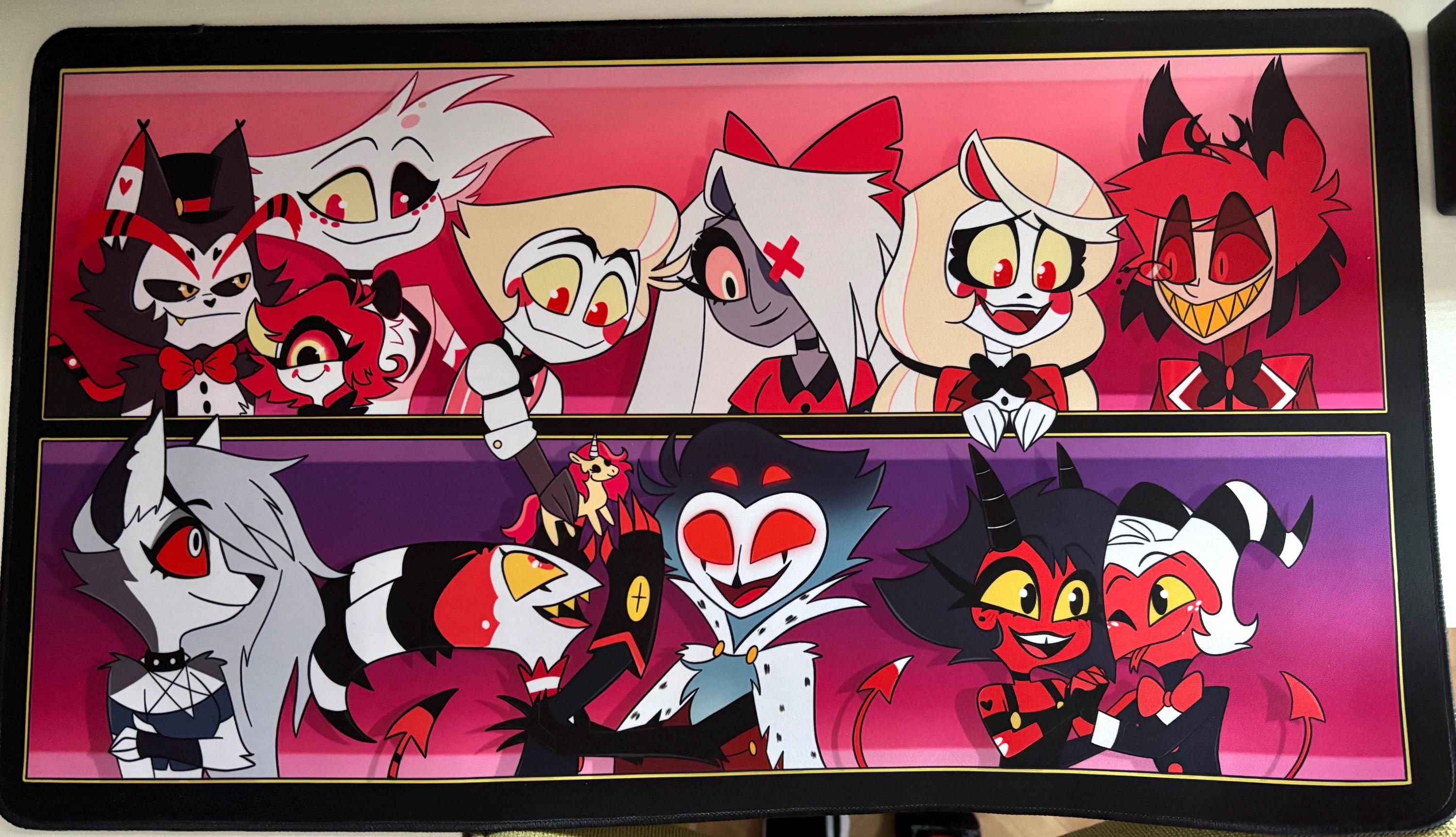 Hazbin/helluva Playmats - Etsy