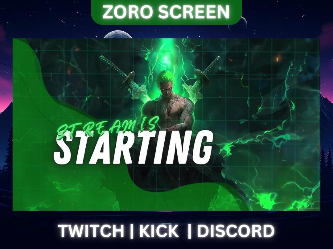 Twitch Overlay Bundle Anime-themed Overlay for Twitch Stream Overlay ...