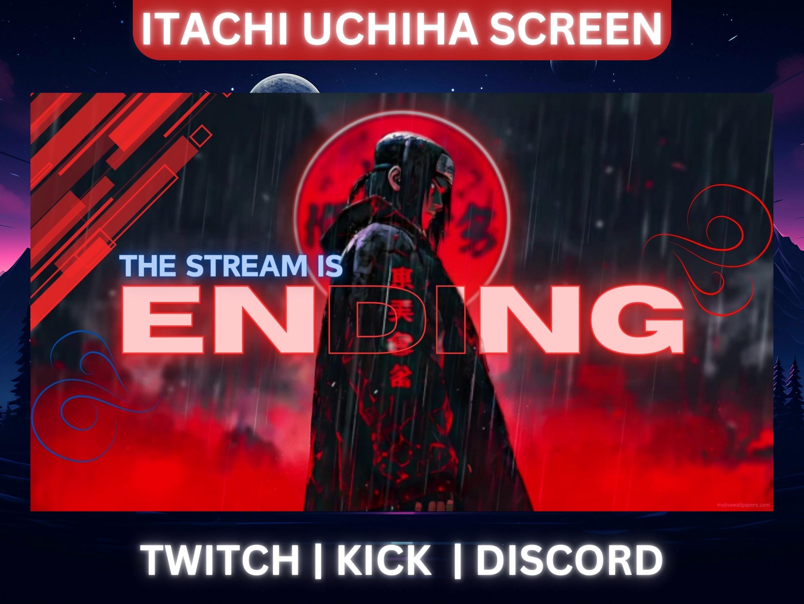 Twitch Anime Stream Overlay | Twitch Pack | Fictional Animated Overlay ...