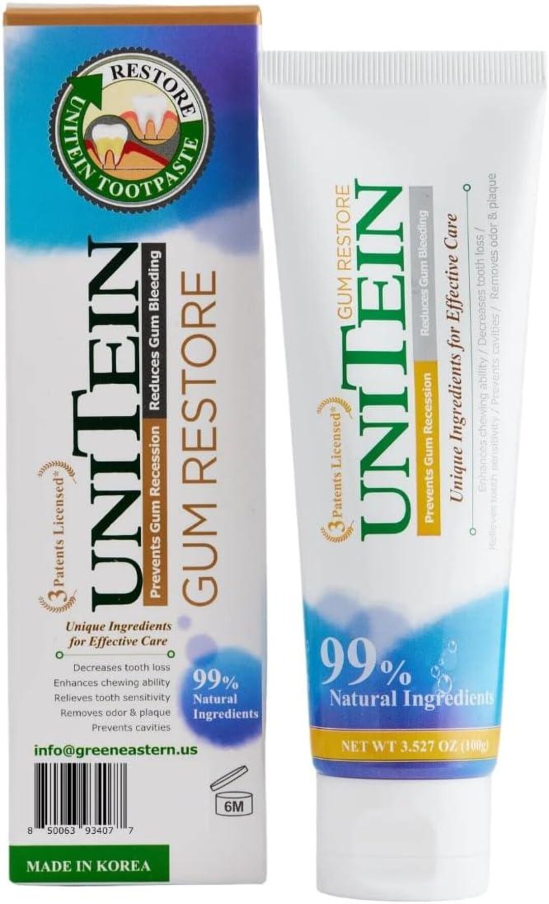 Gum Restore Toothpaste, Improves & Protects Damaged Bleeding Gums - Etsy