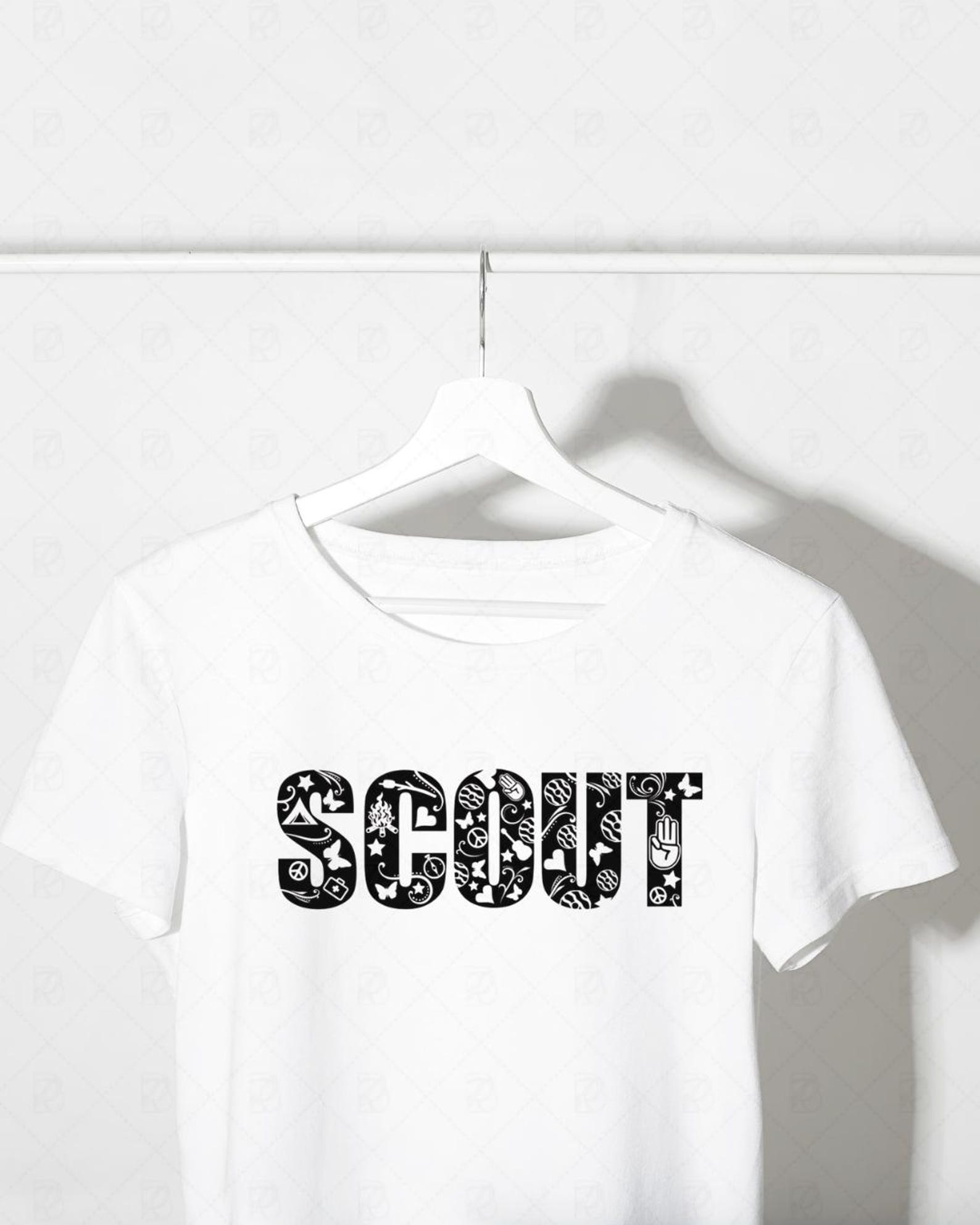 SCOUT Word Art PNG | Digital Design for Printing and Crafts - Etsy