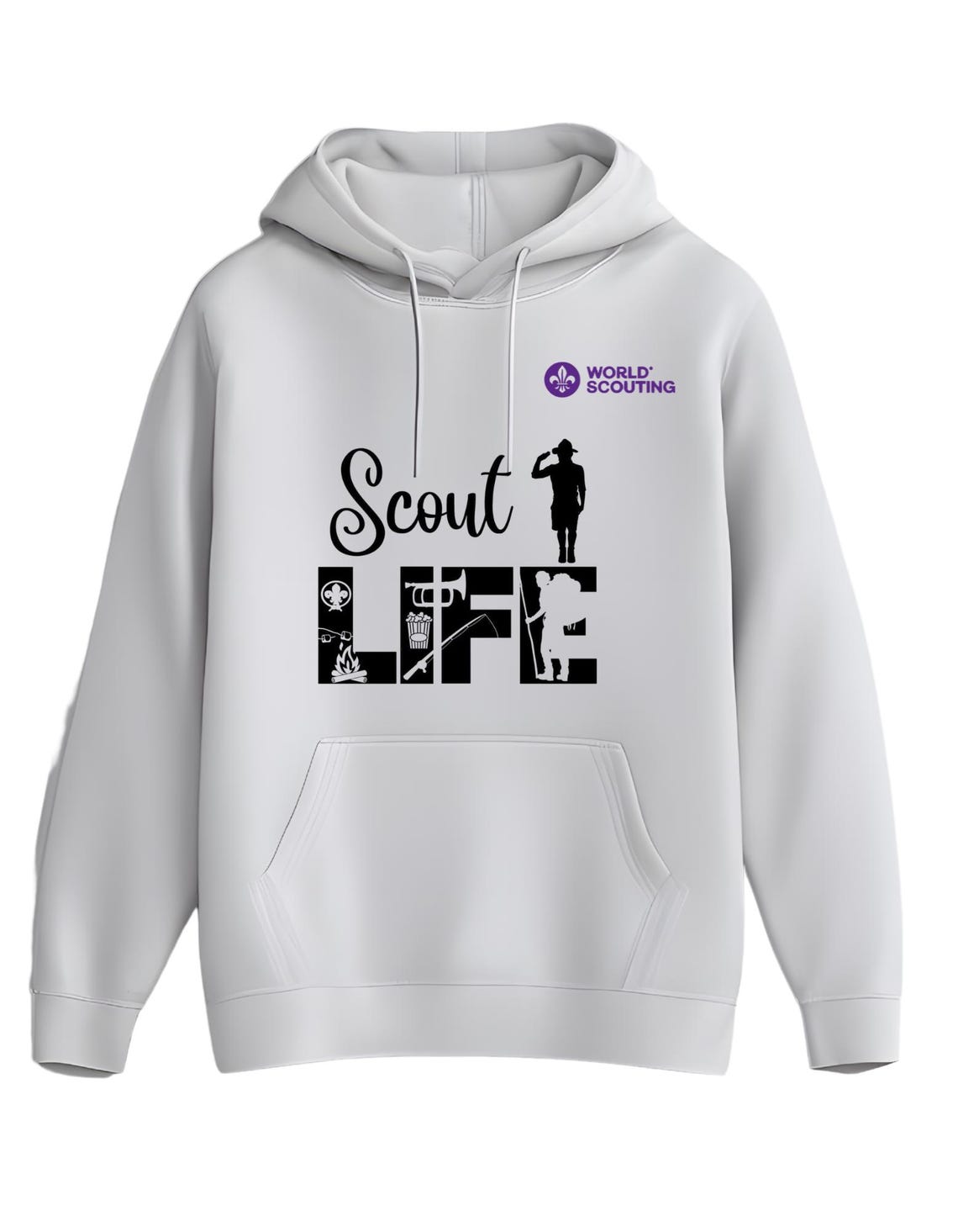 Scout Life Digital Design – Printable Scouting Hoodie & T-shirt Graphic ...